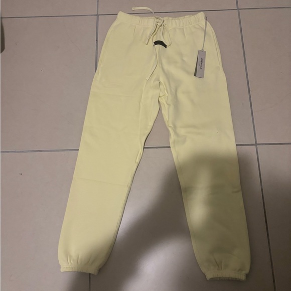 Pants & Jumpsuits | Yellow Essentials Fear Of God Pants | Poshmark